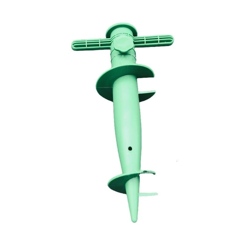 Пластиковые колышки для палатки, переносные анкеры для песка, Зеленый