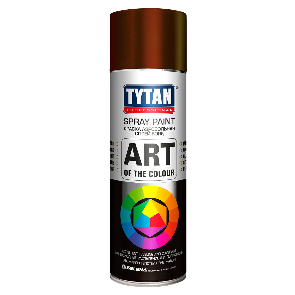 Краска TYTAN PROFESSIONAL ART OF THE COLOR аэрозольная RAL8017 коричневый 400мл