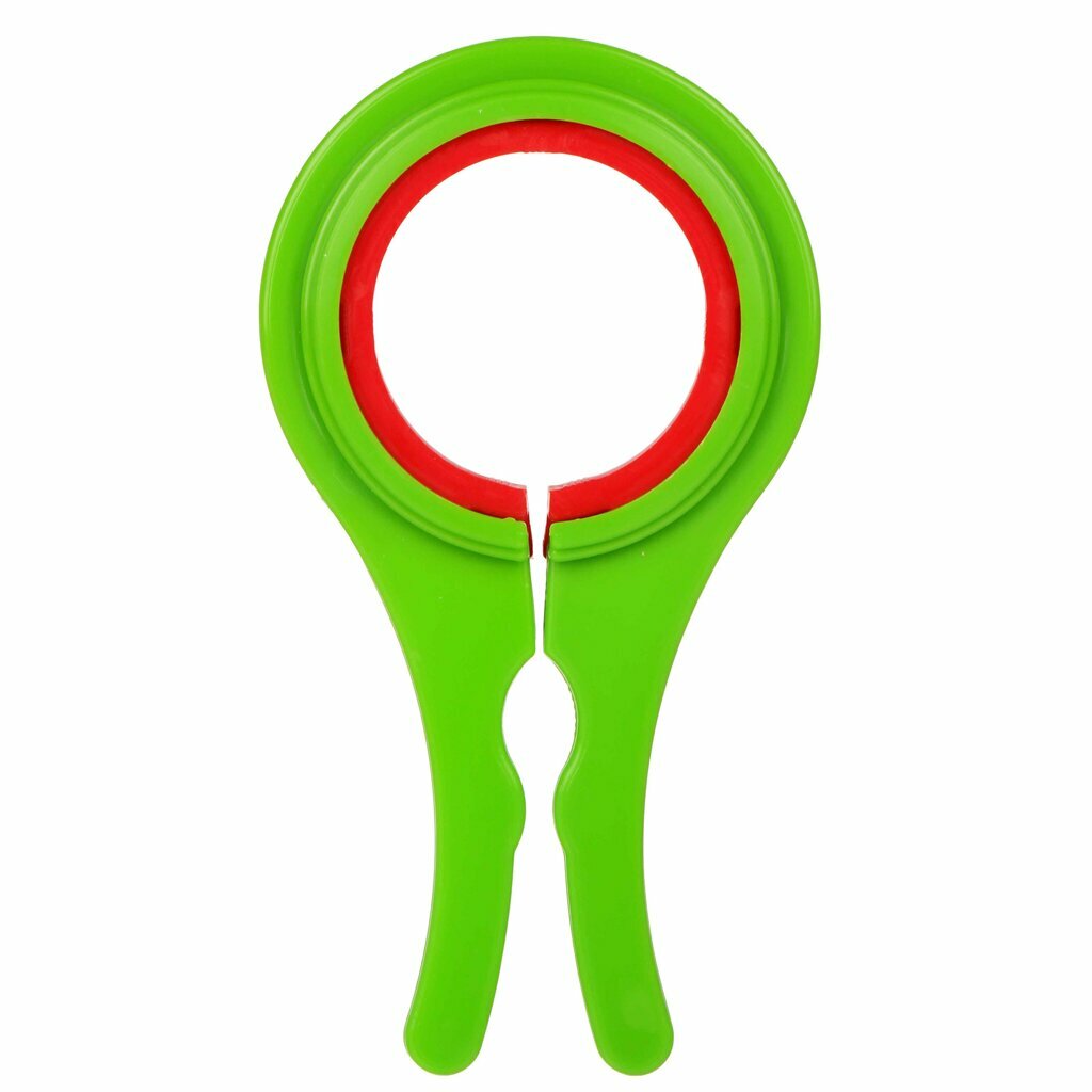 Универсальный ключ открывалка для винтовых крышек твист-офф, 5 радиусов, кухонный инструмент для банок разного диаметра.