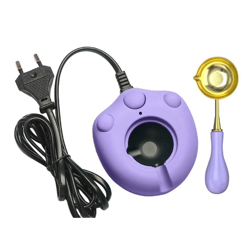 Электрические подогреватели сургучной печати с металлической ложкой для штампов, расплавленных бусин и палочек