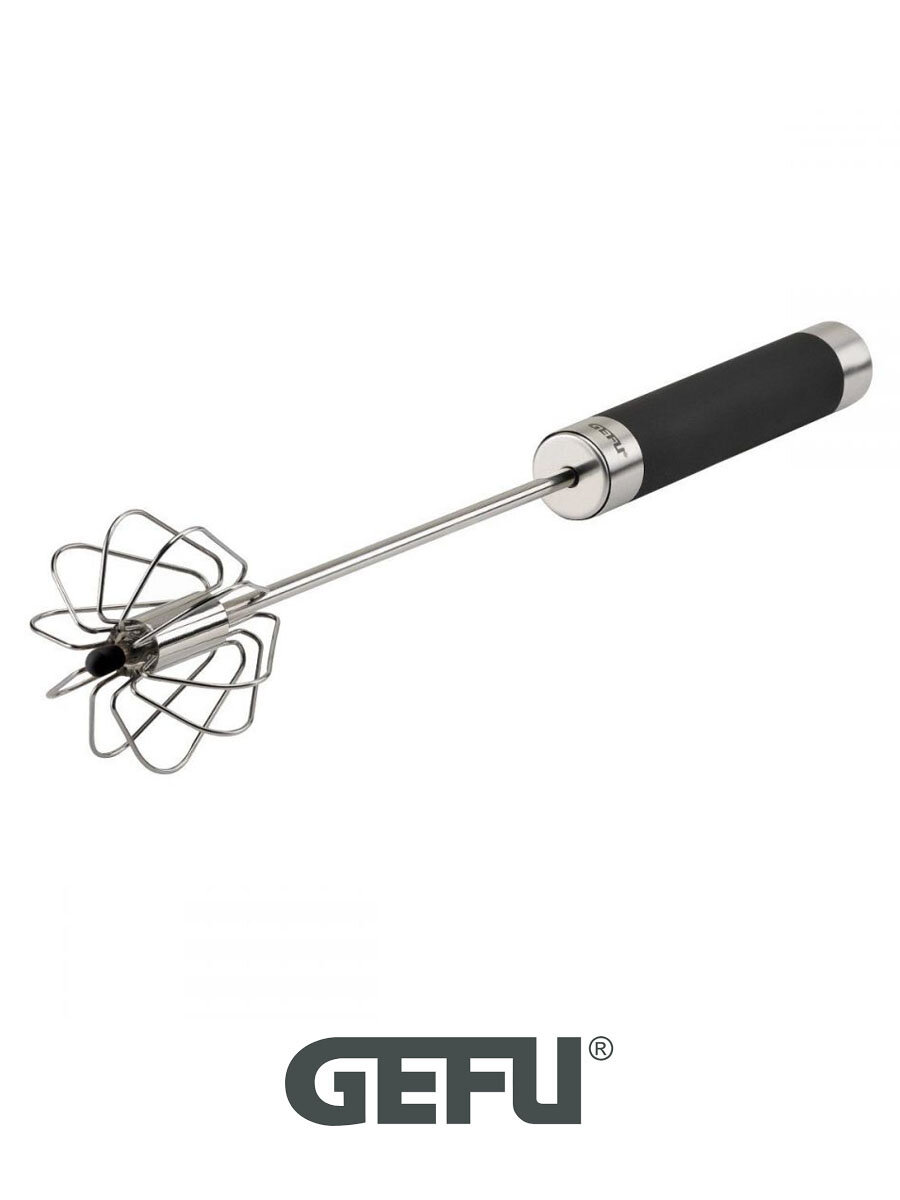 Венчик вращающийся Gefu Финелло, 36 см, нержавеющая сталь, пластик