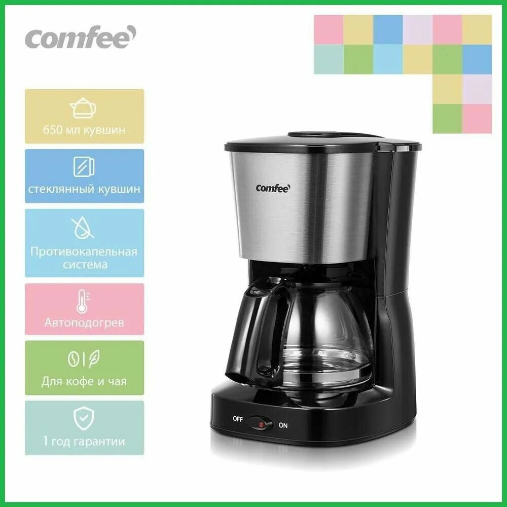 Кофеварка CF-CM2501-a1464ac4c2fa, черный