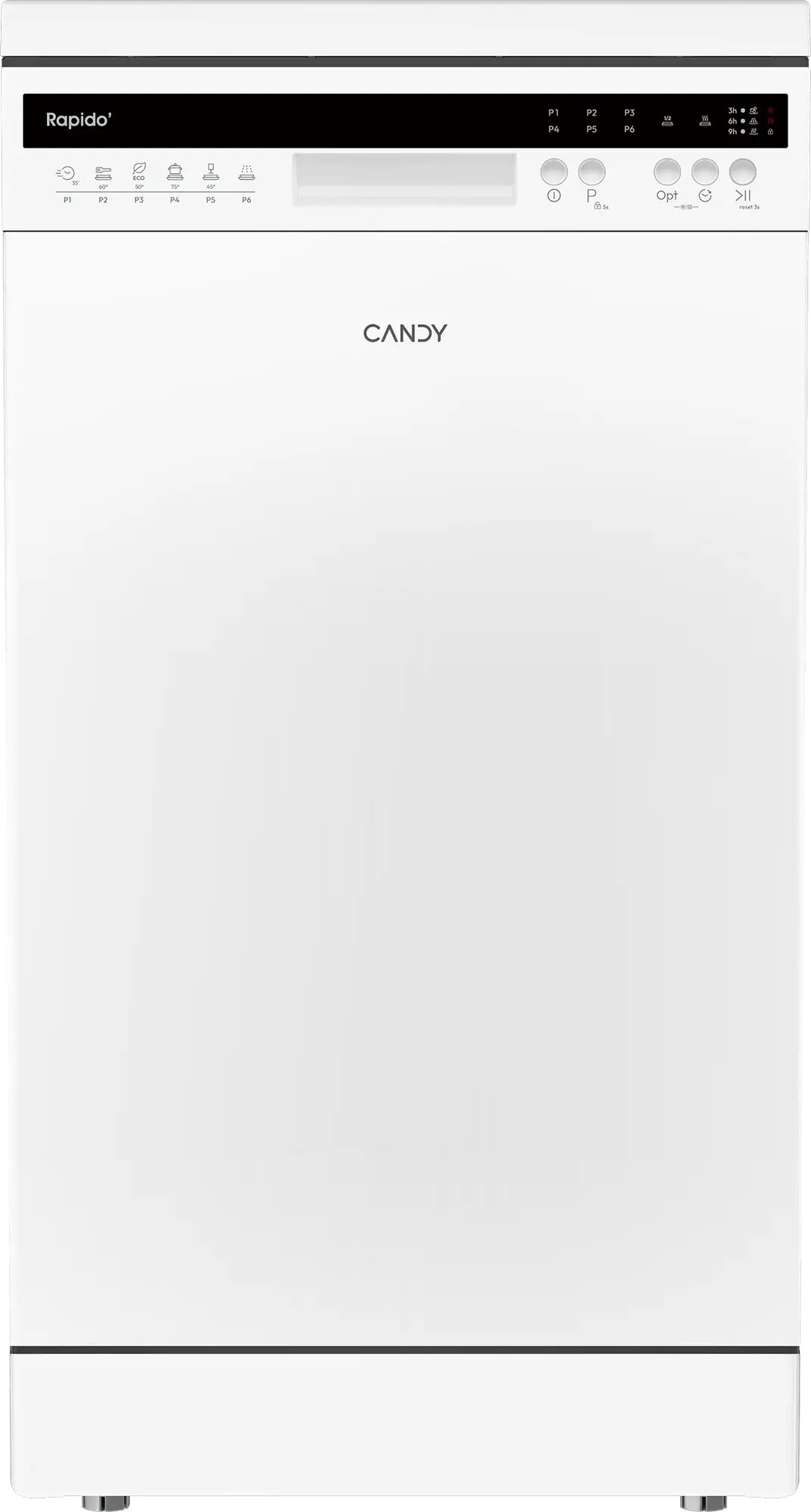 Отдельностоящая посудомоечная машина Candy CF 0A9E0W-08, 10 комплектов посуды