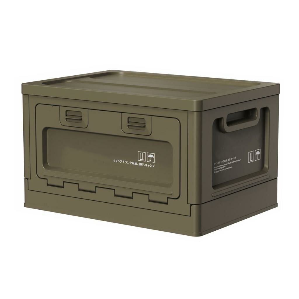 Уличный водонепроницаемый контейнер с крышкой, Темно-зеленая пластиковая футболка