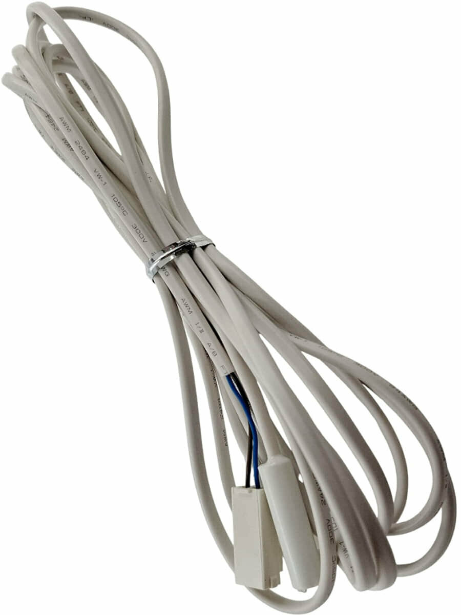 Датчик (сенсор) температуры ВТО PRB000ZN 2.8кОм, L=2500мм для холодильника Electrolux, Zanussi, AEG