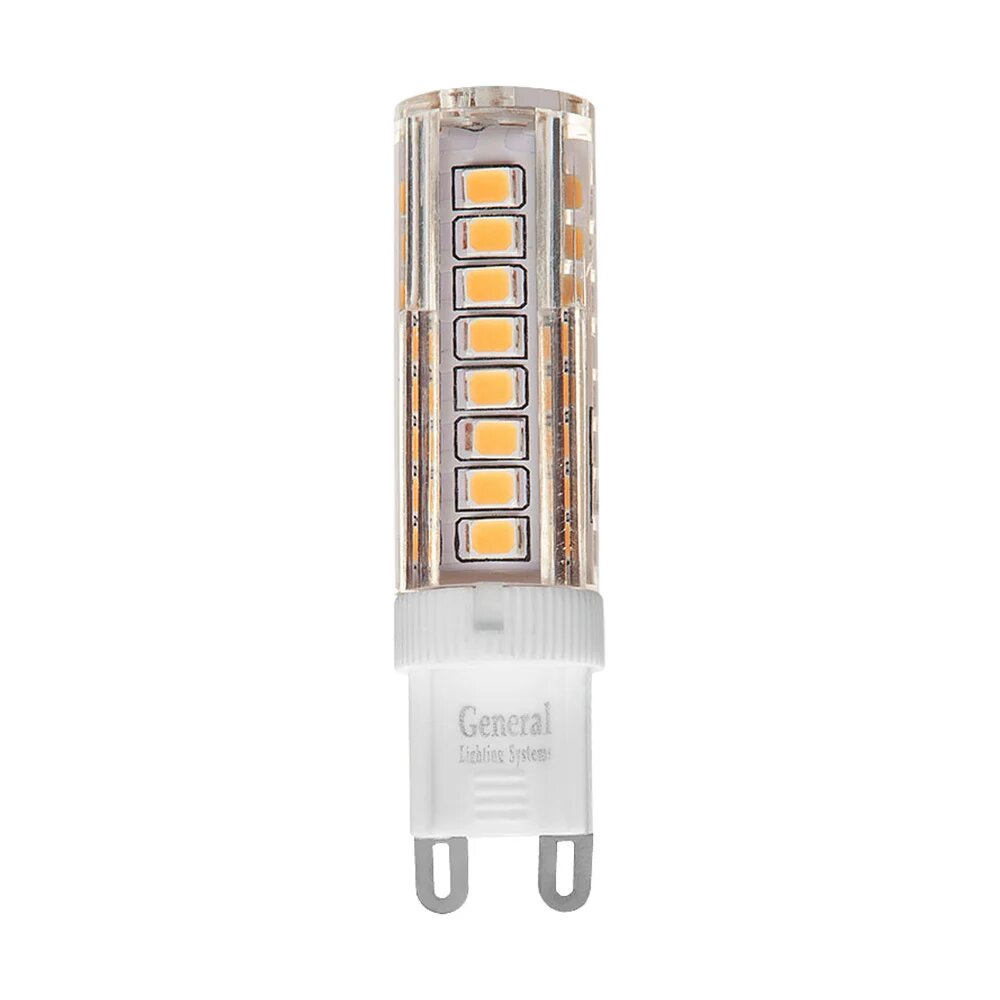 Лампа светодиодная GLDEN-G9-7-P-220-2700 430Лм 7Вт 2700К-теплый белый 5штук General Lighting Systems 685037