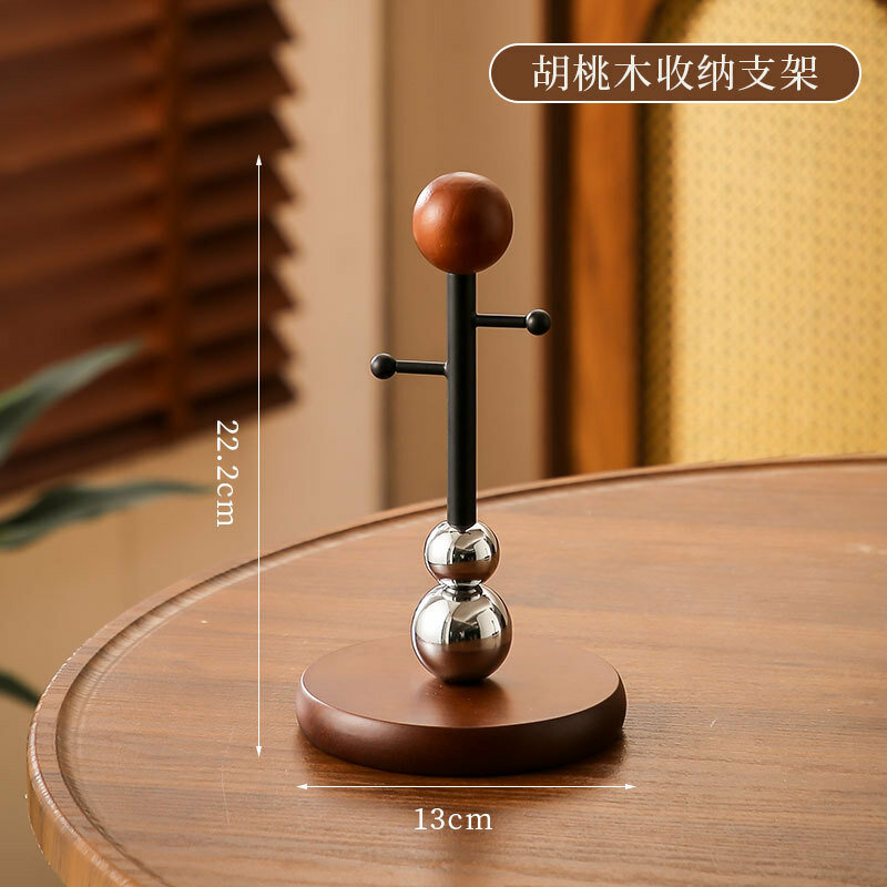 Винтажная подставка для хранения ключей в прихожей с поддоном, изысканный креативный настольный декор, подставка для хранения украшений и парфюмерии.