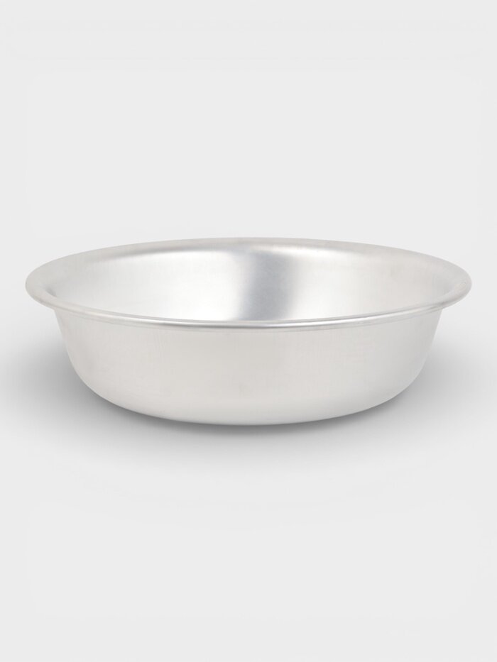 Таз алюминиевый, 14 л, d=45 см, толщина 1.75 мм, серебристый