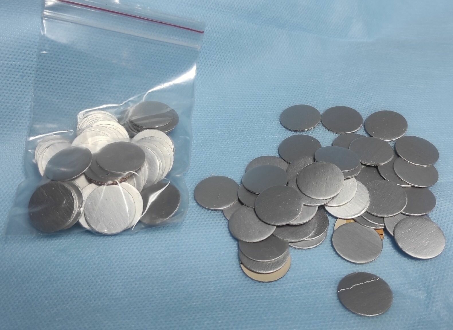 Прокладка тэтрапак, для пороха, на 12 калибр, серебристая, 100 шт