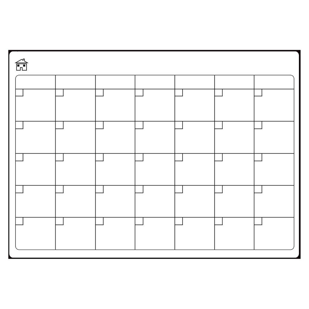 Магнитная доска-календарь, D