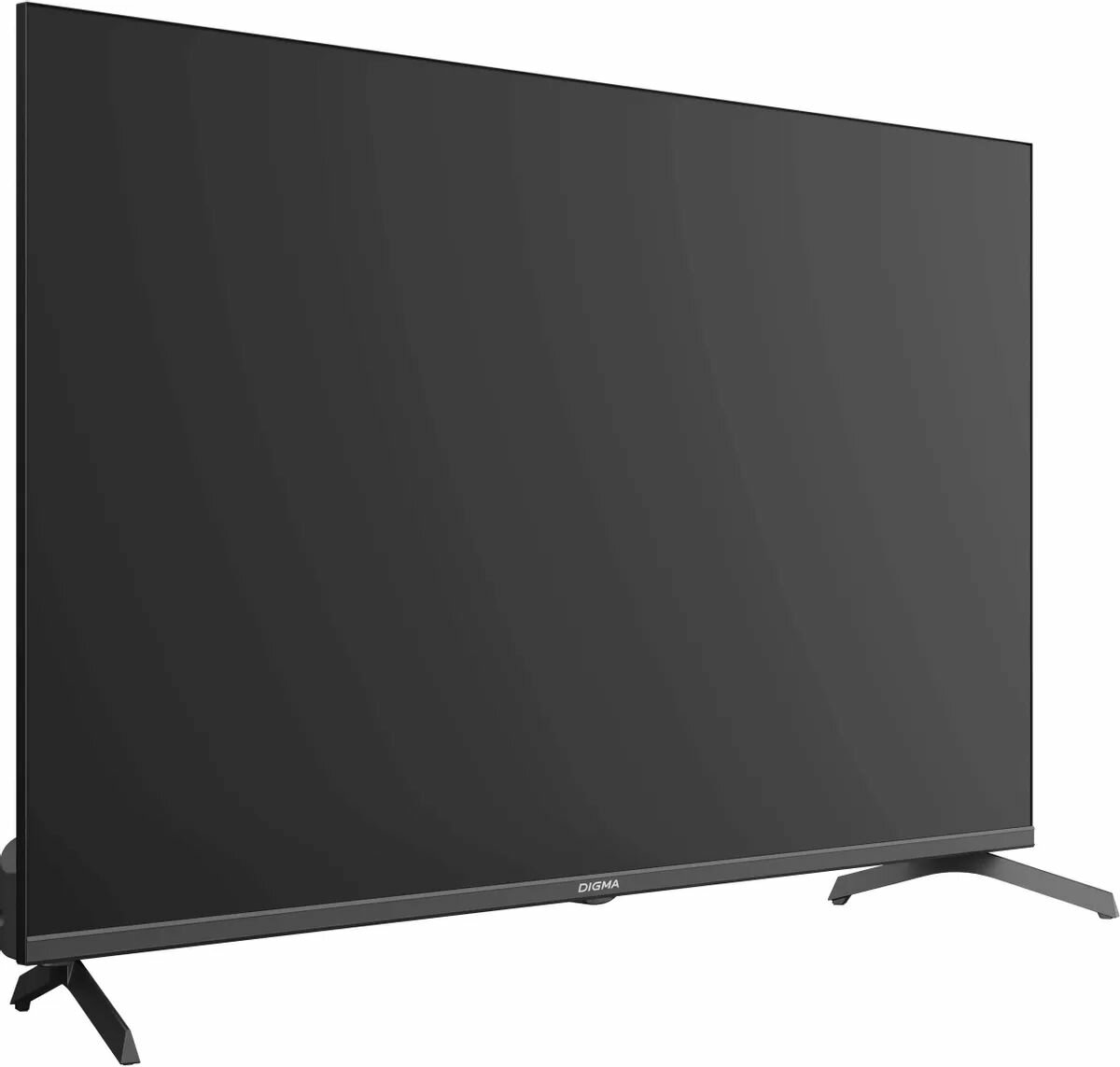 43" Телевизор Digma DM-LED43UQB31 QLED, 4K Ultra HD, черный, смарт ТВ, Google TV