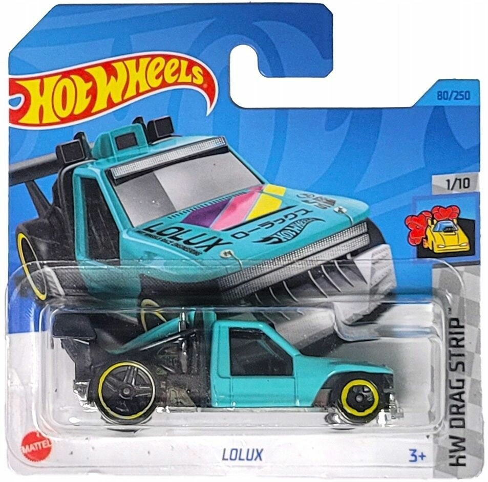 Игрушечная машинка Hot Wheels Lolux Aqua (базовая коллекция 2023 г, 80/250)