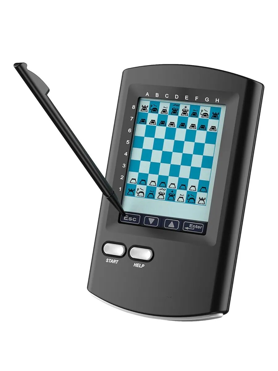 Шахматы Svendsen "Smart Chess", с искусственным интеллектом, пластик, черные