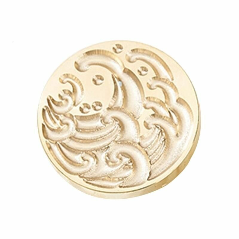 Металлический штемпель с текстурой для воска, - A