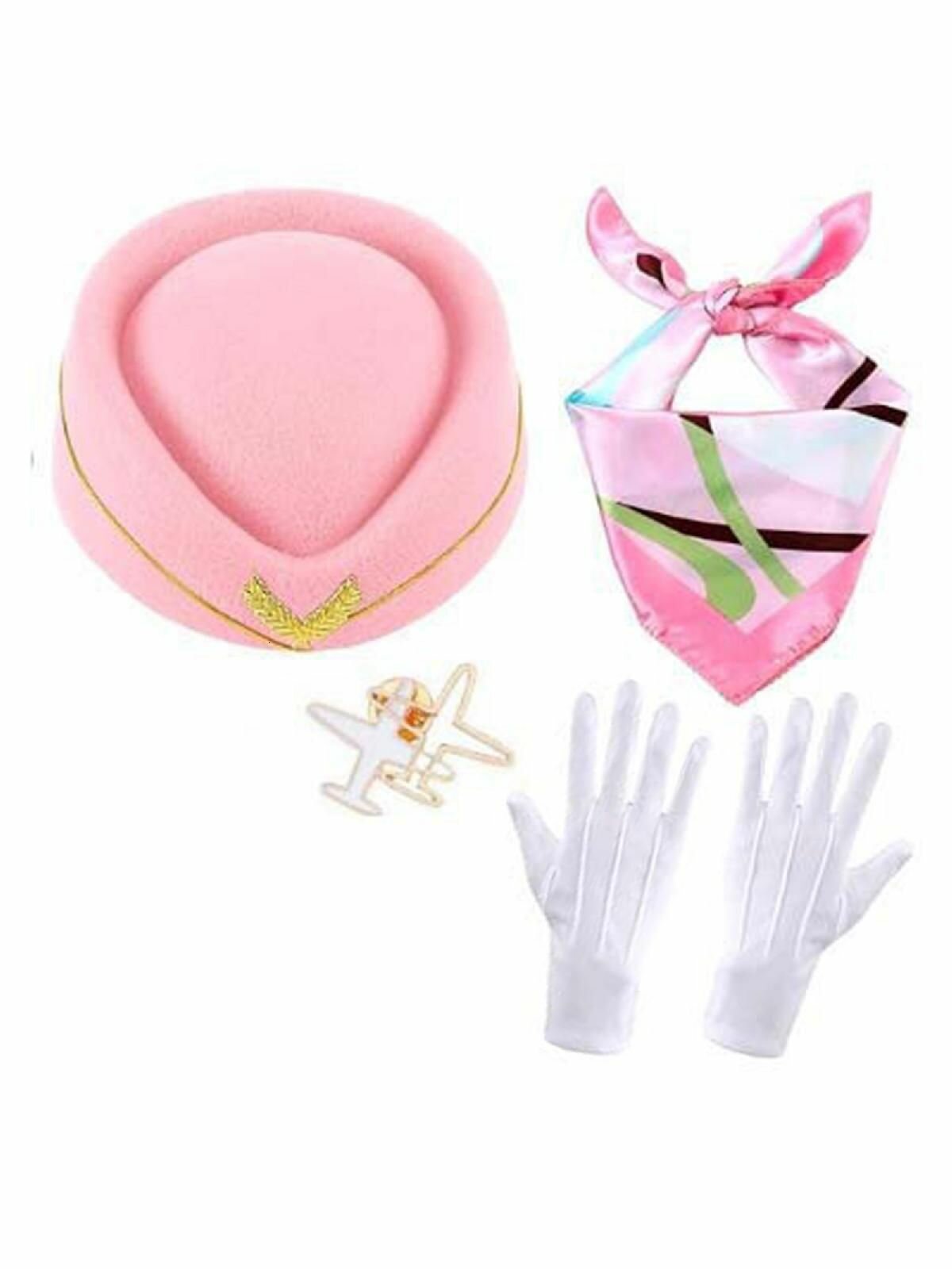 Костюм стюардессы для женщин, Розовый