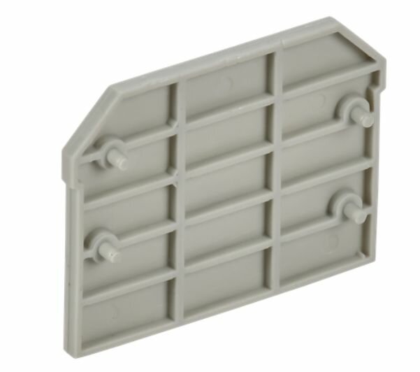 Заглушка для клеммы винт. CTS-MC 3 вывода 4мм2 серая ARMAFIX IEK