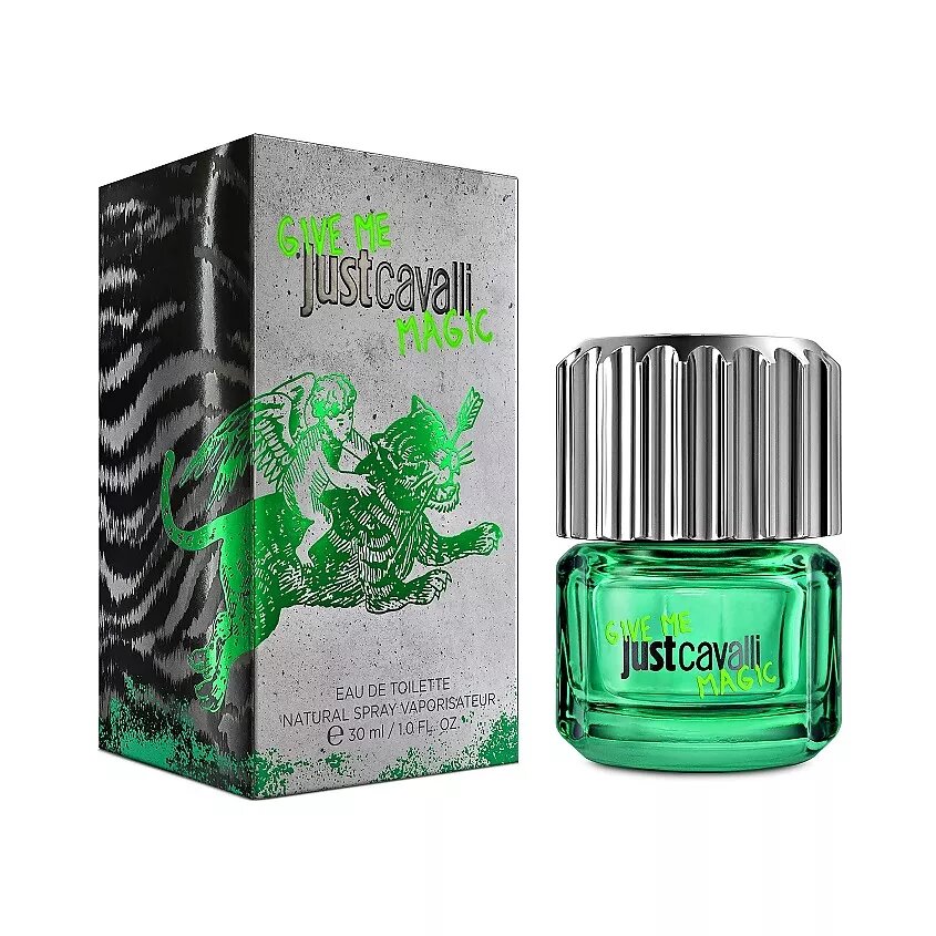 Roberto Cavalli Give Me Magic for Him 30 мл, Туалетная вода мужская