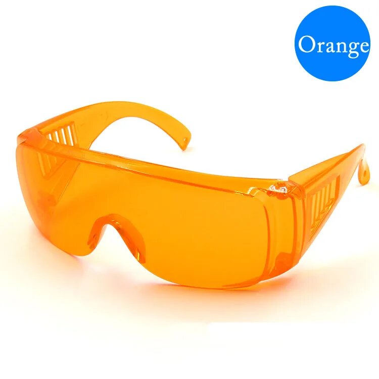 Защитные очки ELESESAFE ударопрочные от брызг Оранжевый, Orange