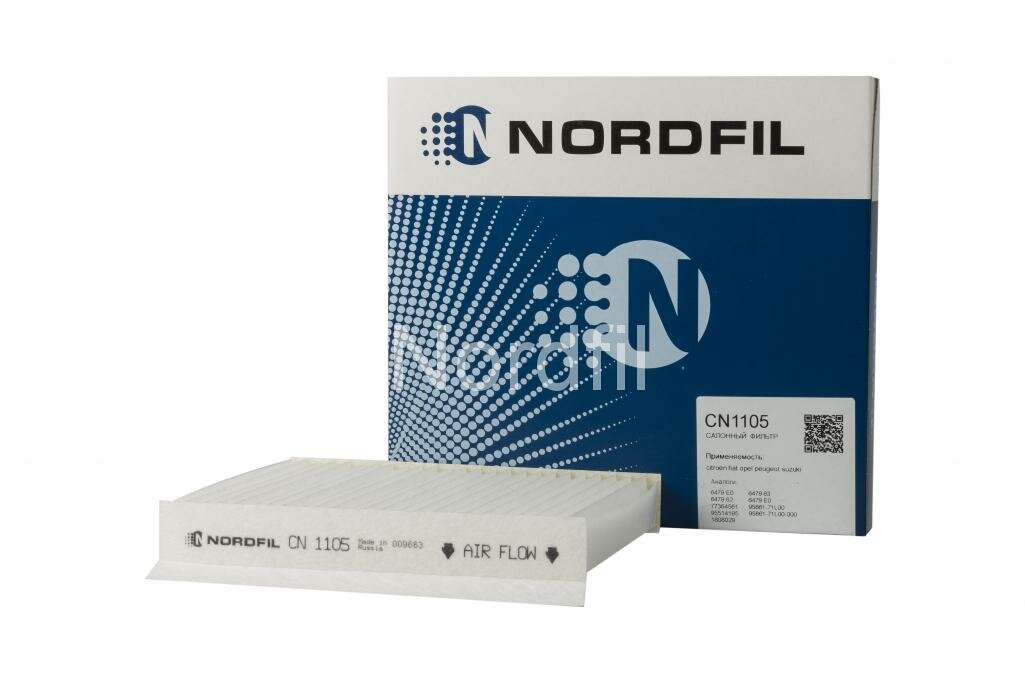 Фильтр салона Fiat Doblo Fiorino Citroen Nemo Peugeot Bipper