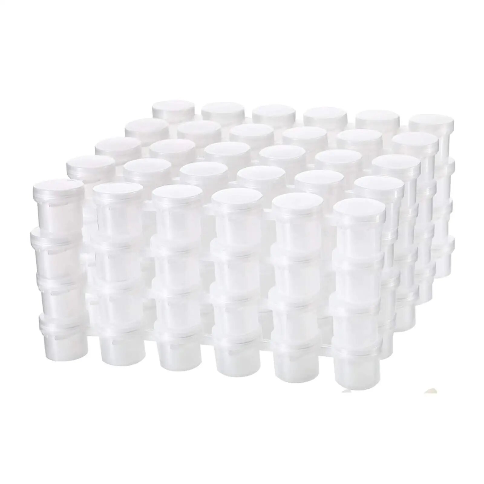 Пустые Баночки Для Краски, Полосатые, Для Акриловой Живописи, Легкие Художественные Контейнеры Для Детей И Взрослых