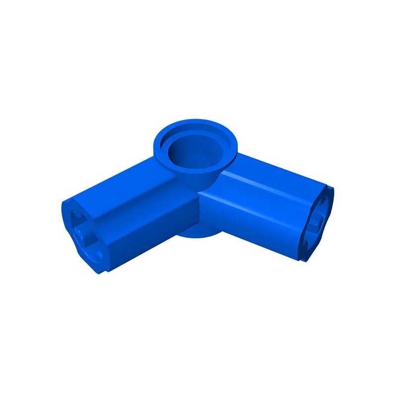 Синий угловой разъем оси и штифта GOBRICKS