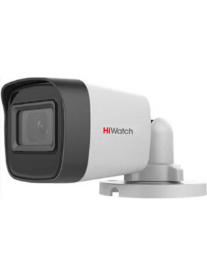 Камера видеонаблюдения HiWatch DS-T500(С), фокусное расстояние фиксированное 2.4мм-2.4мм белый (ds-t500(с) (2.4 mm))
