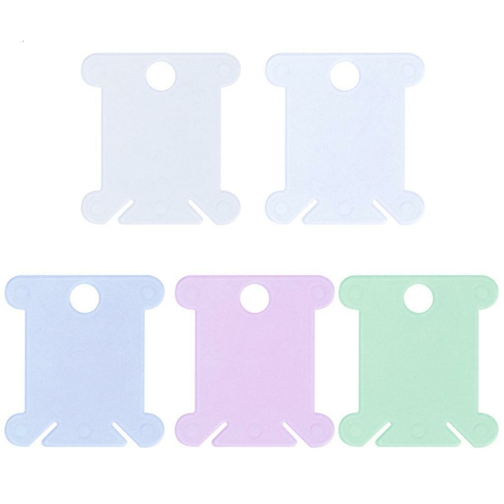 Пластиковая катушка для хранения ниток, Смешанные цвета