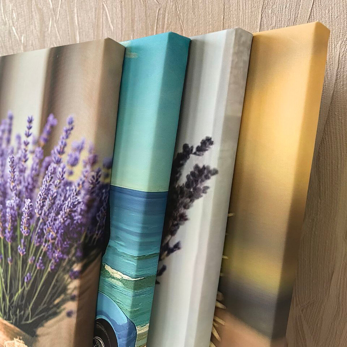 Постер на подрамнике 50х50 букет цветов, картина на стену интерьерная большая