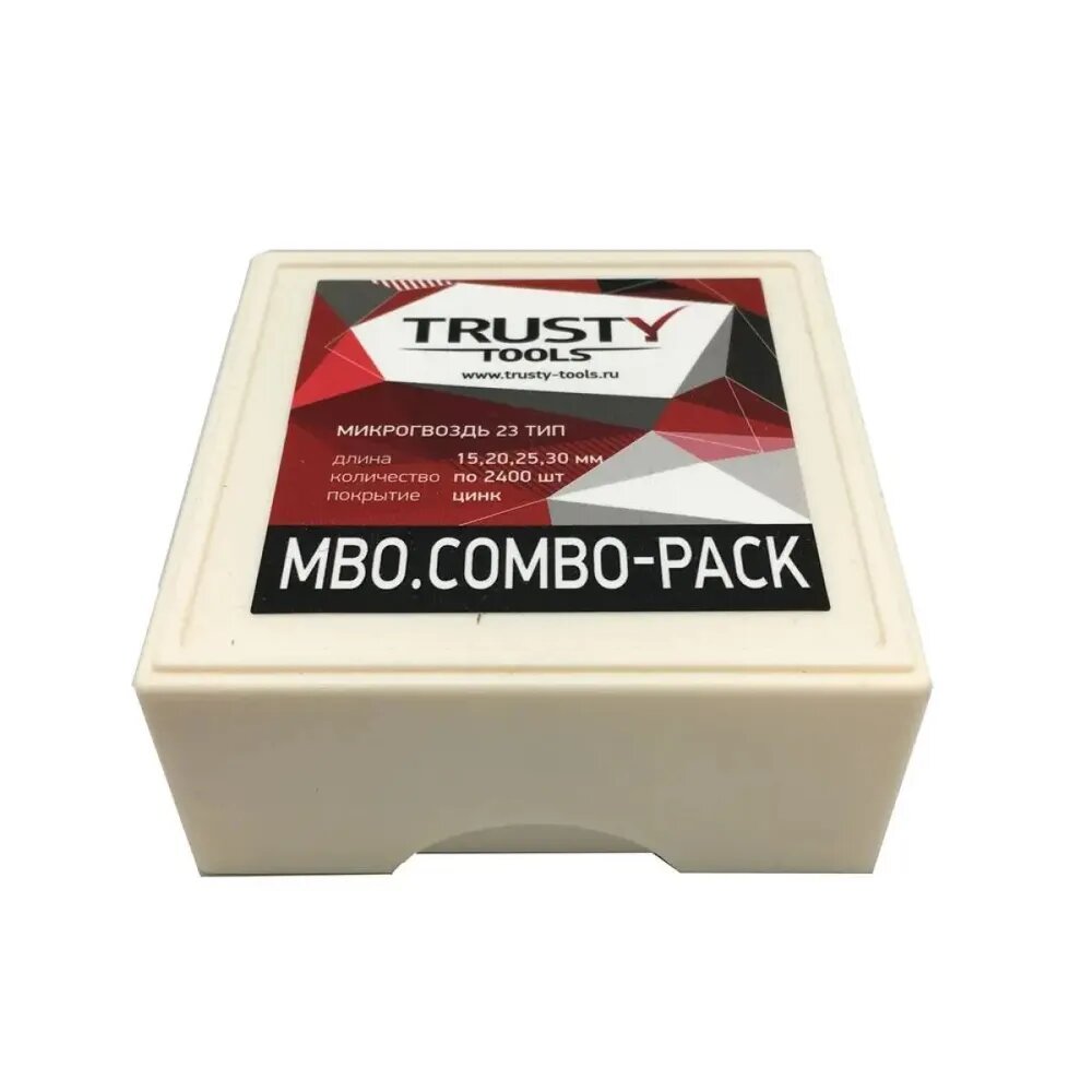 Микрогвоздь 23ga COMBO-PACK (15, 20, 25, 30 мм) (9600 шт)