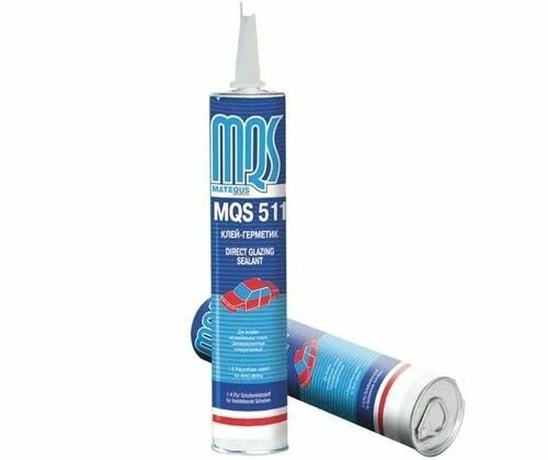 MQS 511 Клей для вклейки стекла, 3 часа, с 2 подушками, 310 мл.