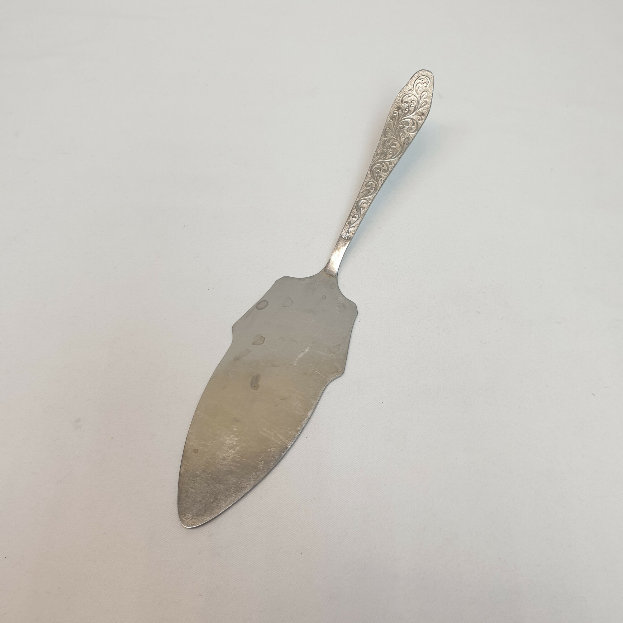 Лопатка для торта 24 см, нержавейка. Винтаж, СССР