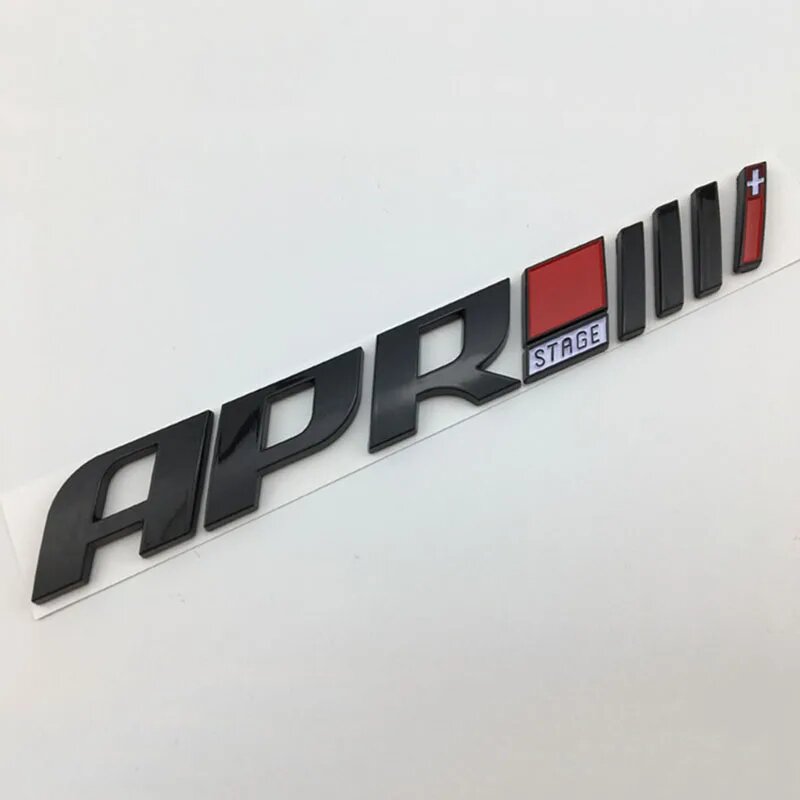 APR Stage III эмблема, черная, для VW Audi