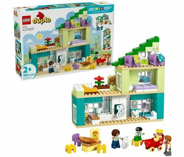 Конструктор LEGO DUPLO 10470 Современный семейный дом (Lego 10470)