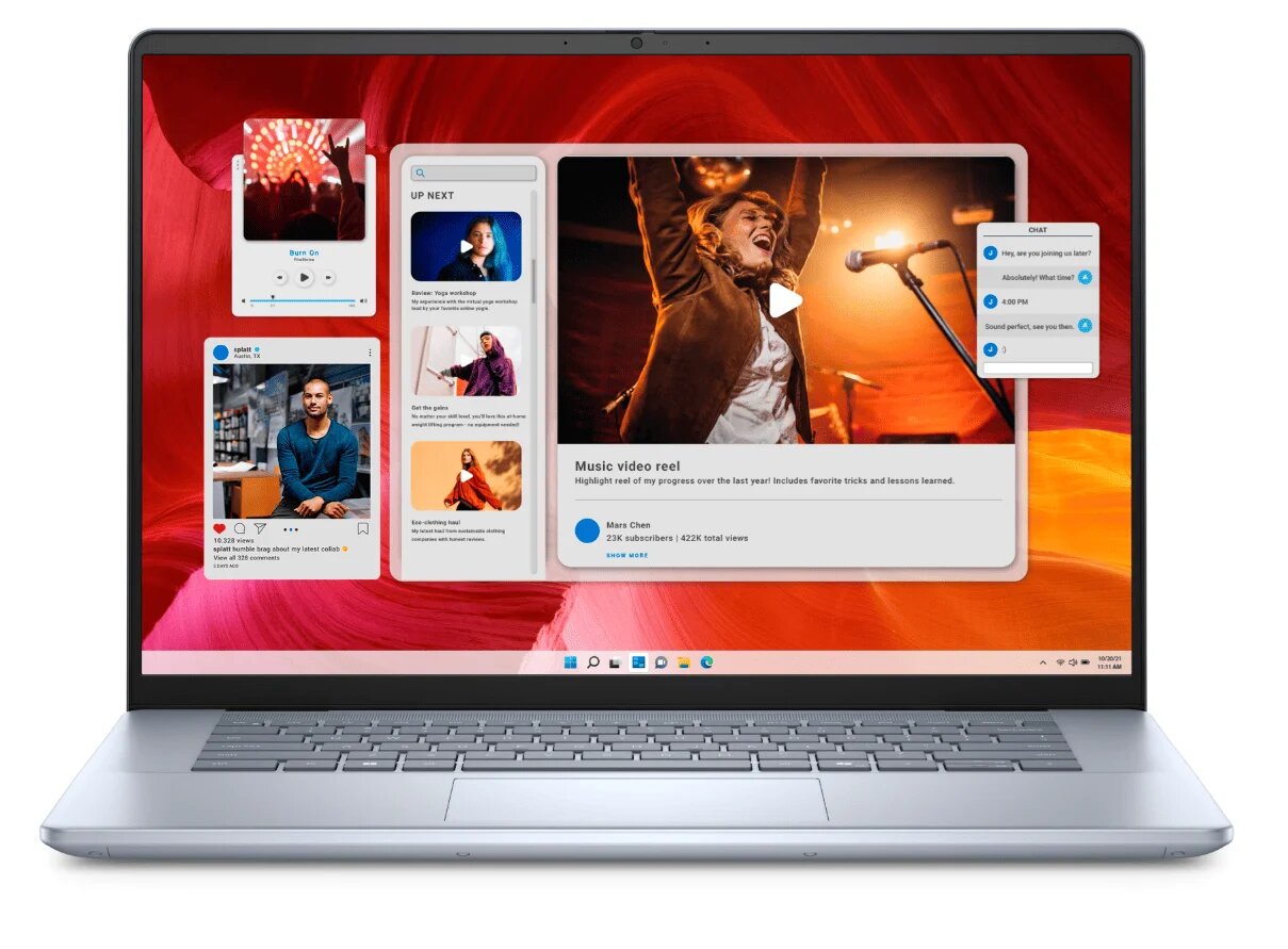 Ноутбук Dell Inspiron 16 Plus (Ryzen AI 7, 32 ГБ, 1 ТБ, Touch, Win 11 Pro + MS Office) Серый