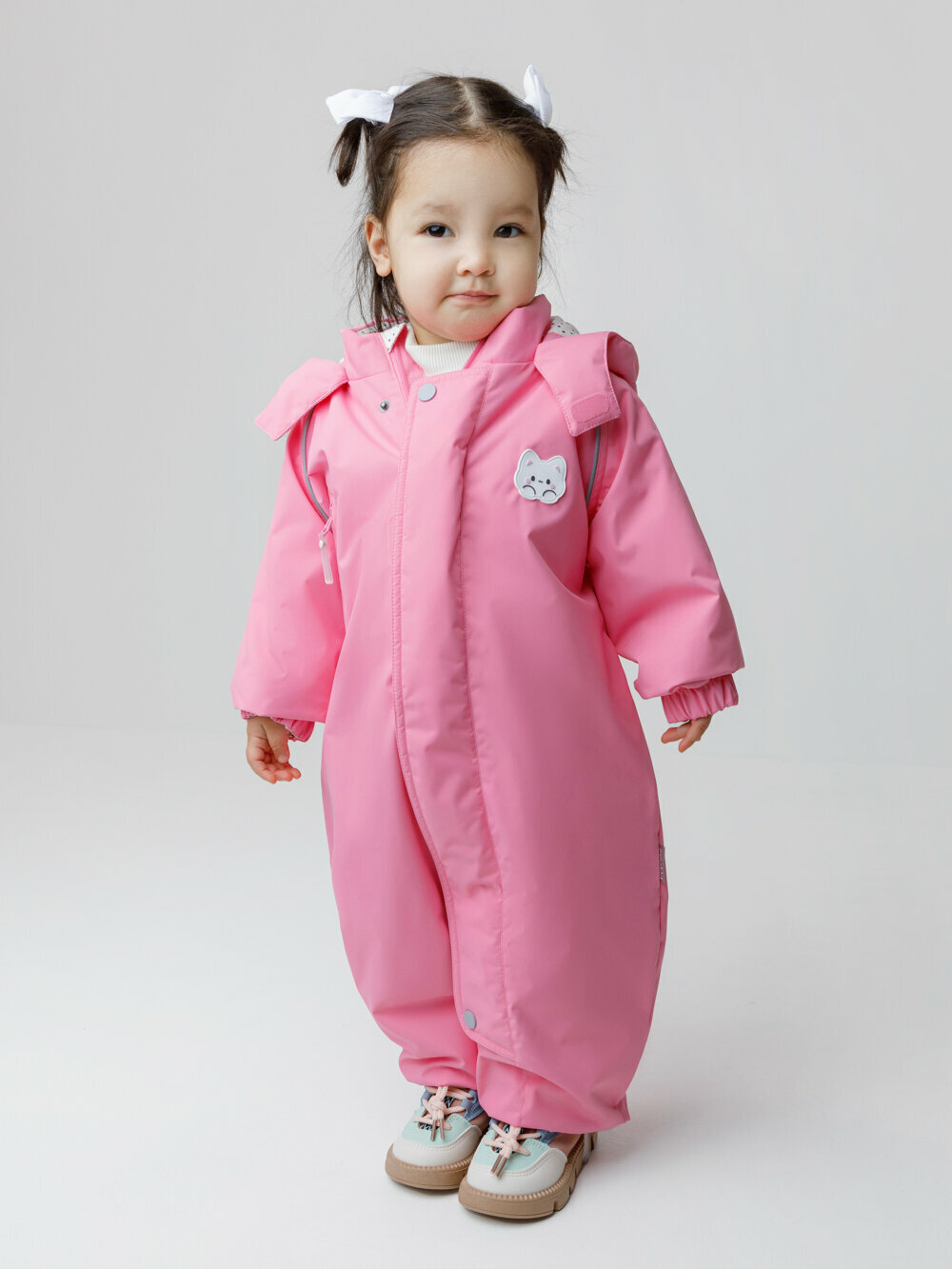 Комбинезон утеплённый мембранный утепленный для девочки, демисезон