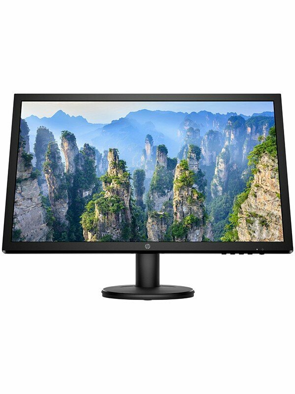 Монитор HP V27i 27", черный, разрешение 1920x1080, отклик 5 мс — фото 1