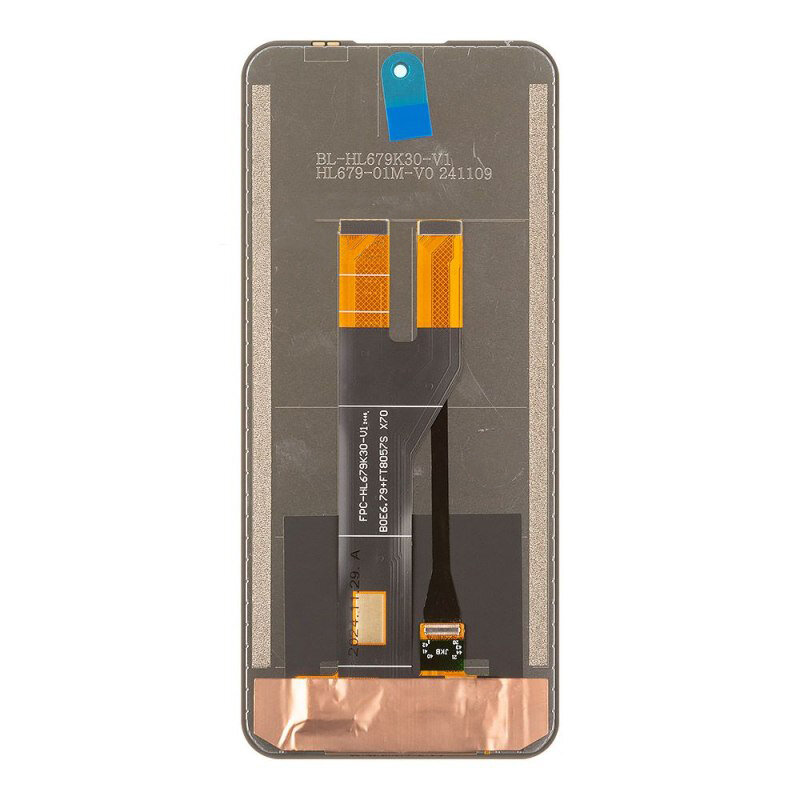 Дисплей (экран) в сборе с тачскрином для Meizu Mblu 21 (M2416) черный (Premium LCD) / 2340x1080