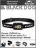 Naturehike BLACKDOG Фонарь налобный светодиодный аккумуляторный, IPX5, черный, 6...