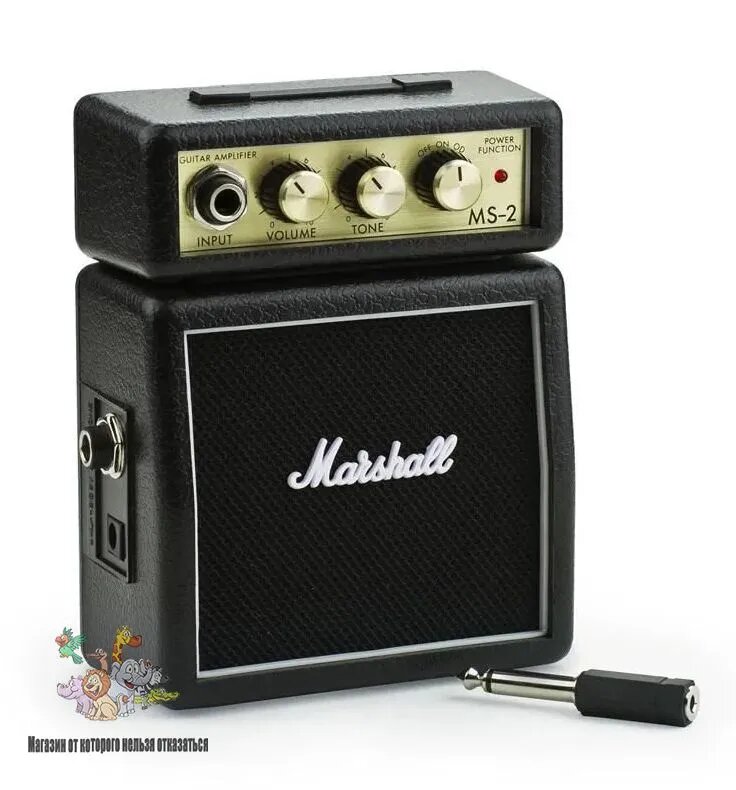 Гитарный комбоусилитель MARSHALL MS-2 MICRO AMP (BLACK) 1W Черный для электрогитары — фото 1