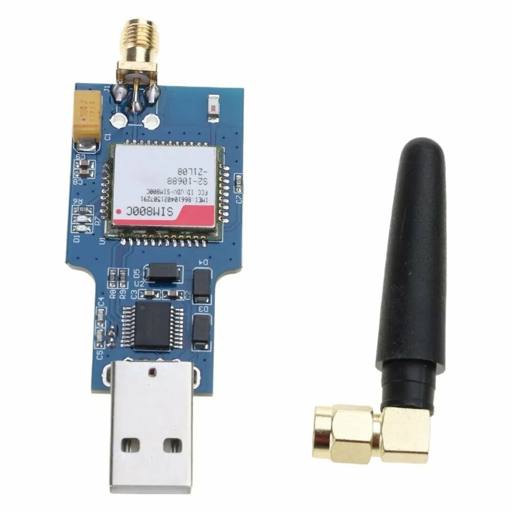 USB-GSM модуль SIM800C с Bluetooth