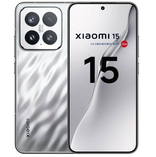 Смартфон Xiaomi 15 5G 12/512Gb Liquid Silver Leica EU без ЗУ (Global Version)