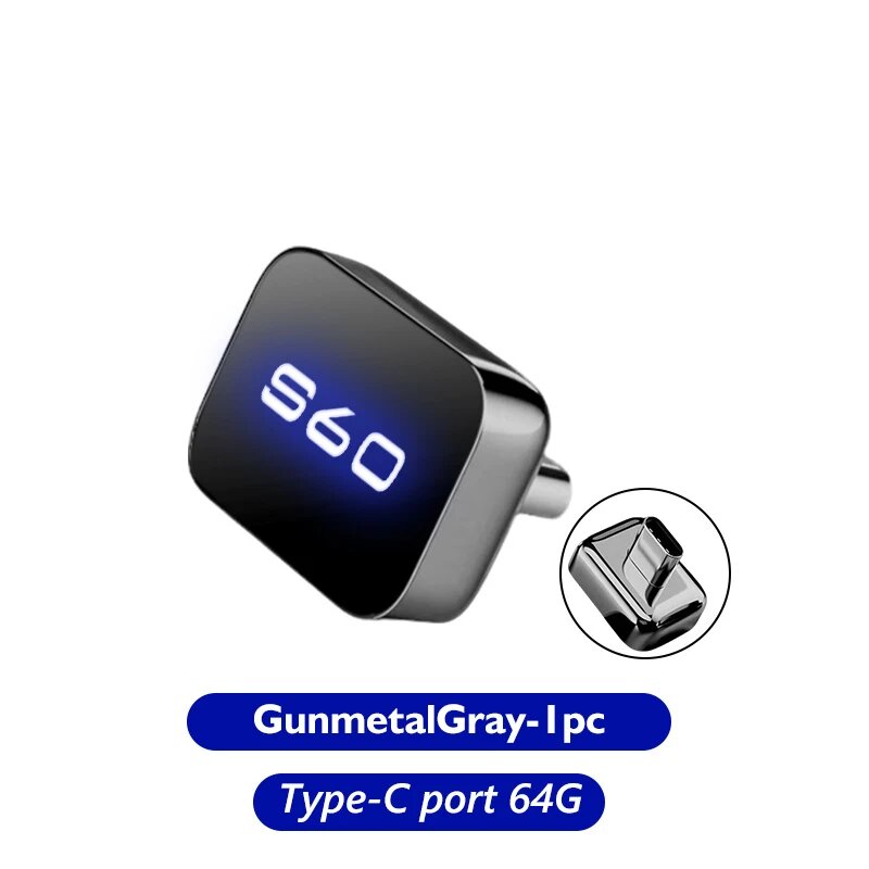 USB-флешка для Volvo квадратная 32/64 ГБ Type-C-64G-1PCS