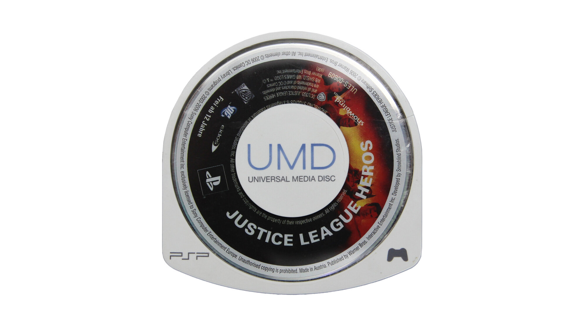 Justice League Heroes (PSP, без коробки, RU)