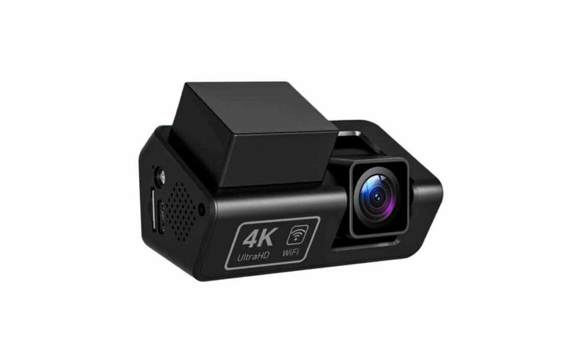 Видеорегистратор автомобильный Vehicle Black BOX DVR WIFI/ 2CH/ Для грузовика/ Для такси/ Двухканальный