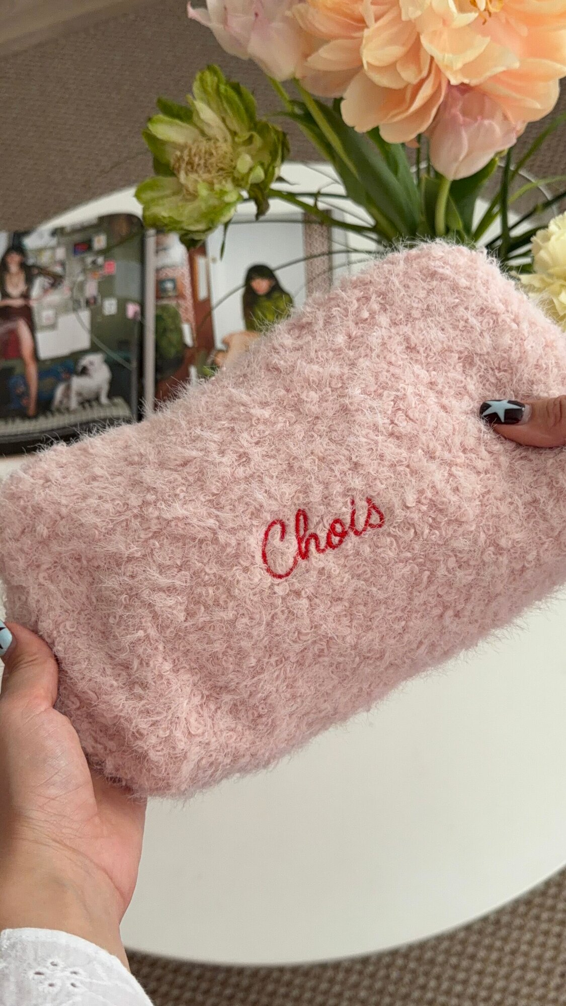 Косметичка CHOIS, ширина: 12 см., высота: 16 см., длина: 24 см., , розовый, — фото 1
