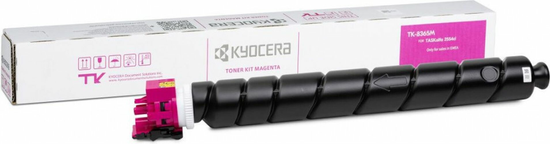 Тонер-картридж Integral TK-8365M 12100398 с чипом для Kyocera TASKalfa 2554ci 12000 стр