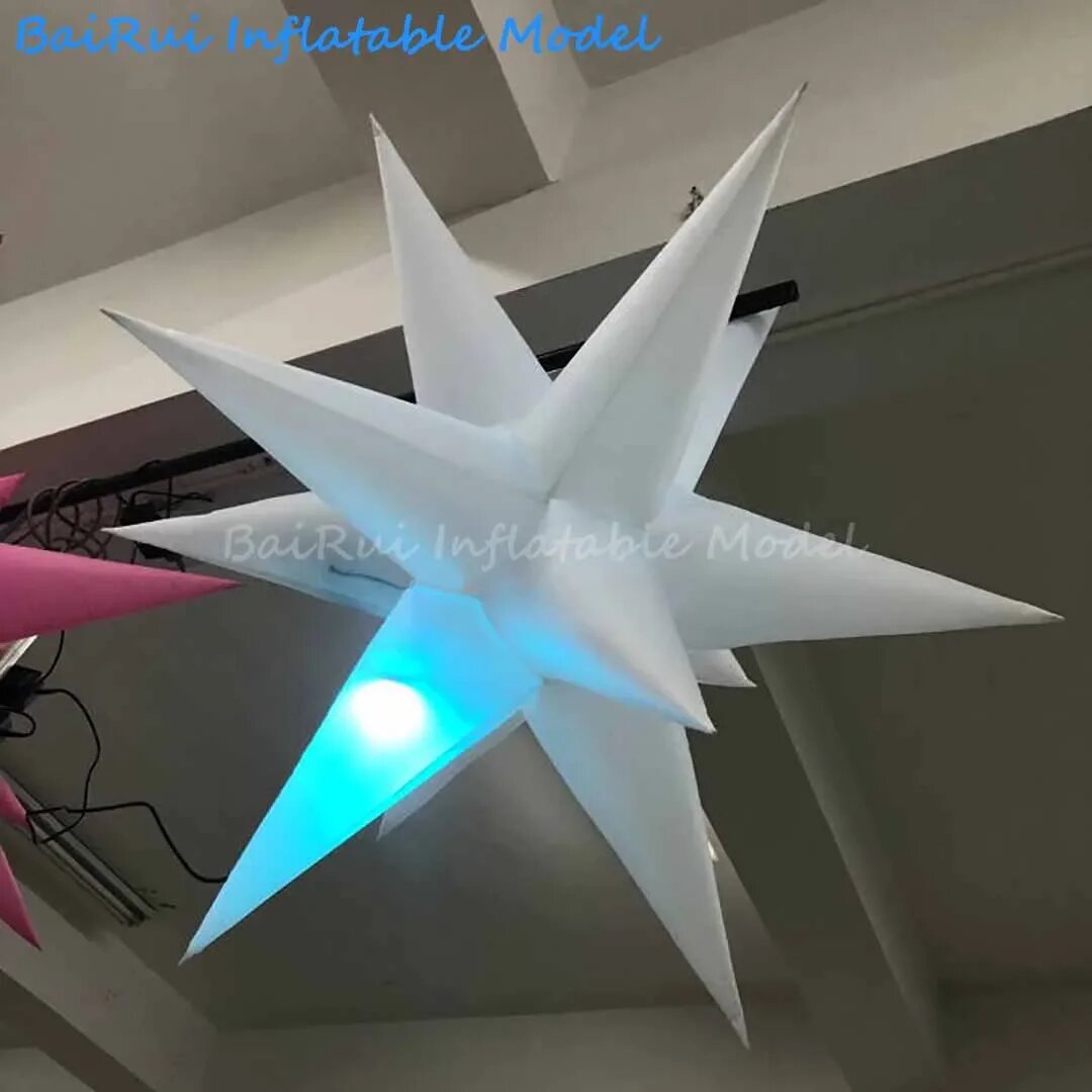 Надувная звезда белая 0.8M