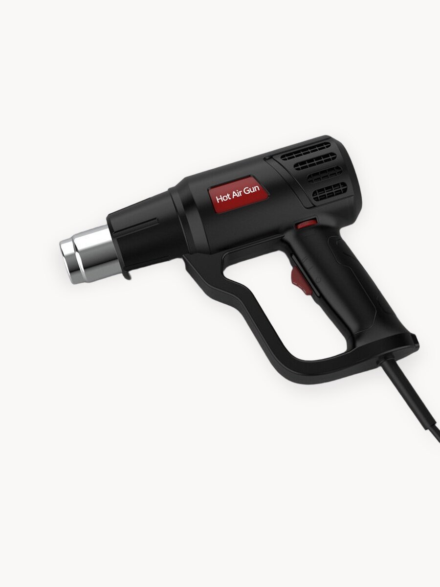 Фен строительный MyPads технический 2000 Вт черный проводной