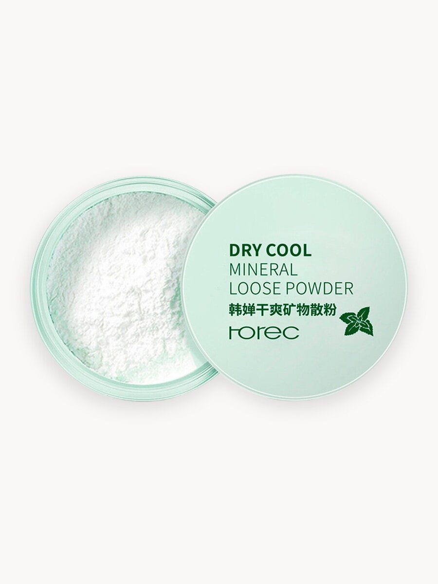 Минеральная бесцветная рассыпчатая пудра для лица Rorec"Mineral Loose" матирующий эффект 5 гр.