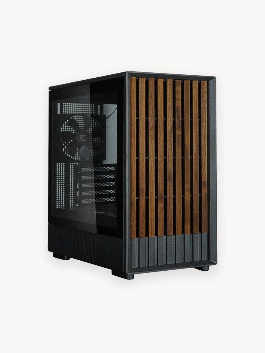 Корпус для ПК Zalman P10 NAMU Black (mATX, без БП, 1хUSB3.0, с окном)